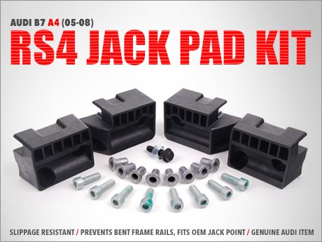 ECS News - Audi B7 A4 Jack Pad Kit