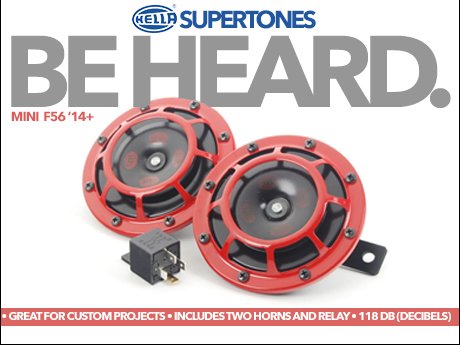 ECS News - MINI F56 Hella Twin Supertone Horns