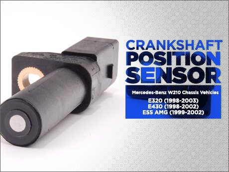 ECS News - Mercedes-Benz W210 E-Class Crankshaft Position Sensor