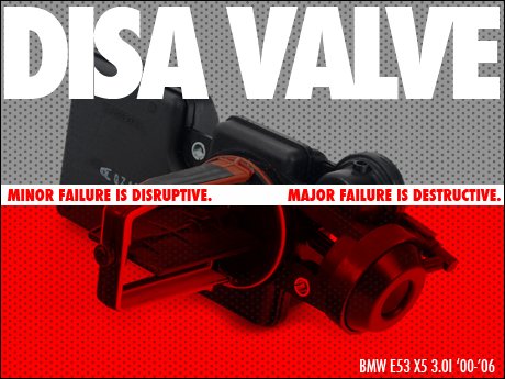 ECS News - BMW E53 X5 30i DISA Valve