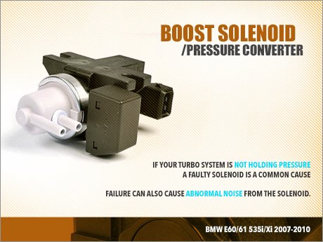 ECS News - BMW E60/61 535i/Xi Boost Solenoid/Pressure Converter