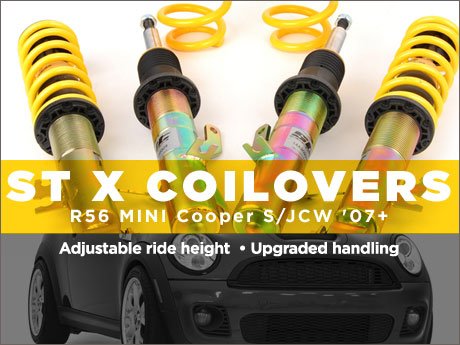 ECS News - MINI R56 Cooper ST X Coilovers