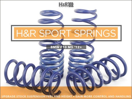 ECS News - BMW F10 M5 H&R Sport Springs
