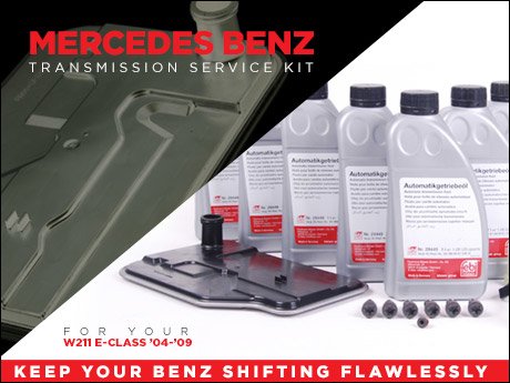 ECS News - Mercedes-Benz W211 Automatic Transmission Service Kits