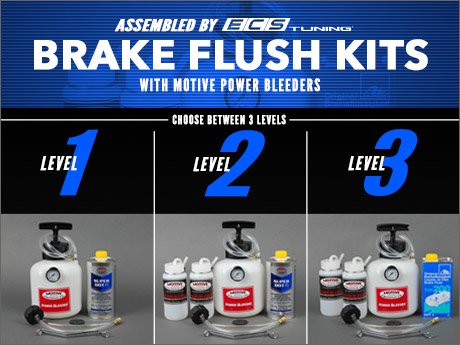 ECS News - ECS Assembled Brake Flush Kits