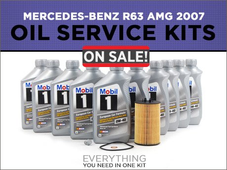 ECS News - Mercedes-Benz W251 R63 AMG Oil Service Kits