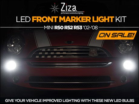 ECS News - MINI R50 R52 R53 Ziza LED Front Markers