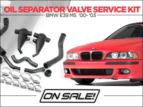 ECS News - BMW E39 M5 Oil Separator Valve Service Kit