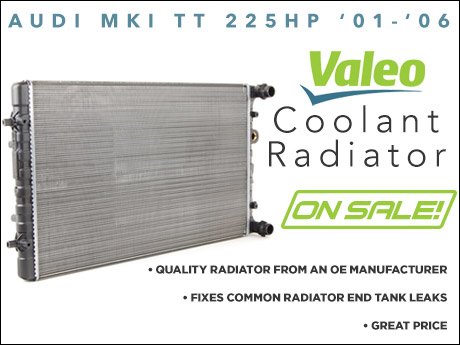 ECS News - Audi MKI TT 225HP Valeo Radiator