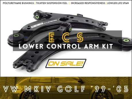 ECS News - VW MKIV Golf ECS Performance Lower Control Arm Kit