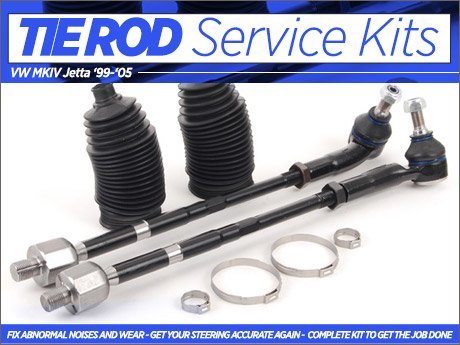 ECS News - VW MKIV Jetta Tie Rod Service Kit