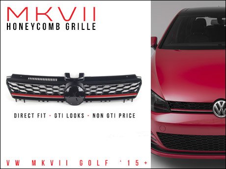 ECS News - VW MKVII Golf/GTI Honeycomb Grille Kit