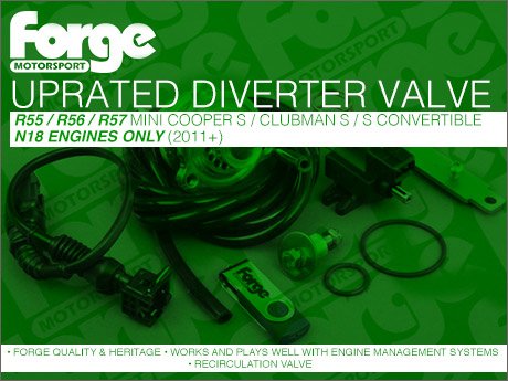 ECS News - MINI R55 R56 R57 N18 Forge Diverter Valve Upgrade