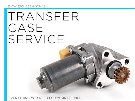 ECS News - BMW E9x 335xi Transfer Case Service