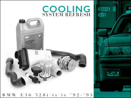 ECS News - BMW E36 328i ECS Cooling System Maintenance Kits