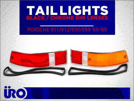 ECS News - Porsche 911 912 930 959 Tail Light Lenses