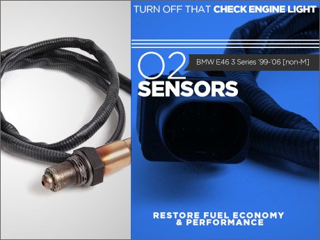 ECS News - BMW E46 Non-M 3 Series O2 Sensors
