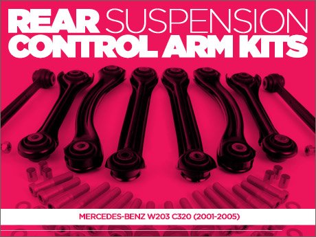 ECS News - Mercedes-Benz W203 Rear Suspension Control Arm Kits