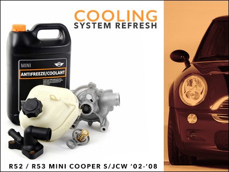 ECS News - R52 R53 MINI S/JCW Coolant System Refresh Kits