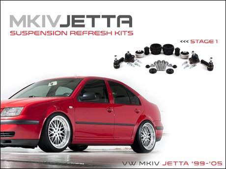 ECS News - VW MKIV Jetta ECS Suspension Refresh Kits
