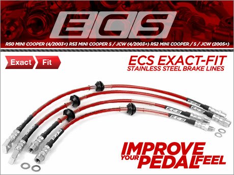 ECS News - MINI R50/R53/R52 Exact-Fit Brake Lines