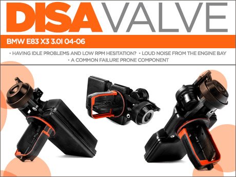 ECS News - BMW E83 X3 M54 DISA Valve