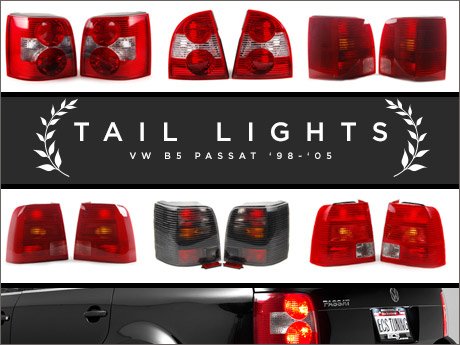 ECS News - VW B5 Passat Tail Lights