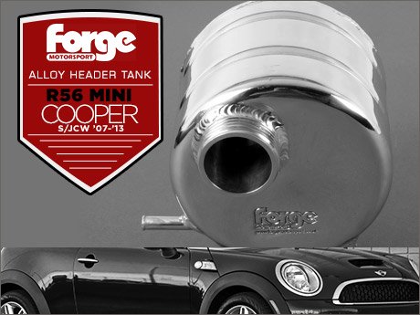 ECS News - MINI R56 S/JCW Forge Alloy Header Tank