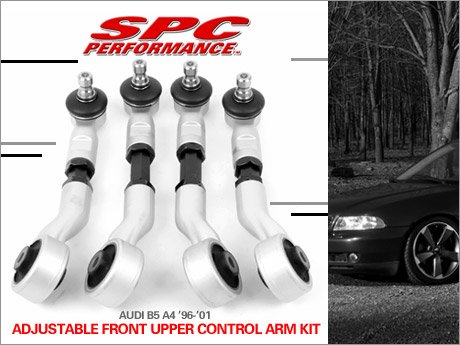 ECS News - Audi B5 A4 SPC Adjustable Upper Control Arms