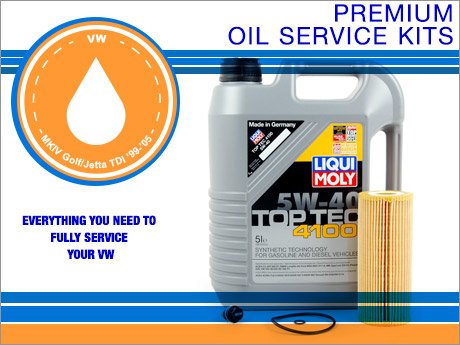 ECS News - VW MKIV Golf/Jetta TDI Oil Service Kits