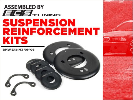 ECS News - BMW E46 M3 Suspension Reinforcement Kits