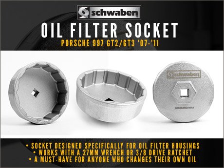 ECS News - Porsche 997 GT2/GT3 Oil Filter Sockets