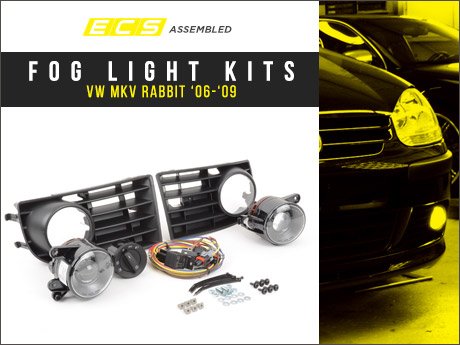 ECS News - VW MKV Rabbit Fog Lights