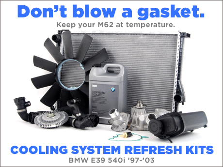 ECS News - BMW E39 540i Cooling System Refresh Kits