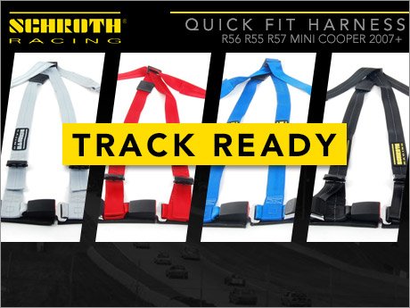 ECS News - R56 R55 R57 MINI Schroth Quick Fit Harness