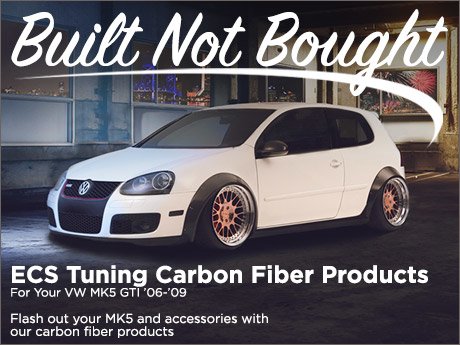ECS News - VW MK5 GTI ECS Carbon Fiber Products