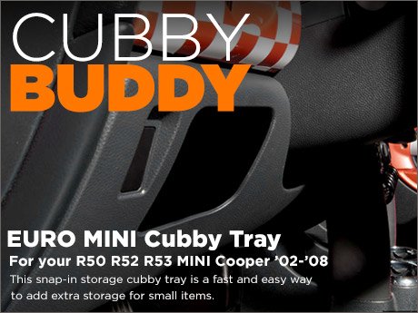 ECS News - R50/R52/R53 MINI Euro Cubby Tray