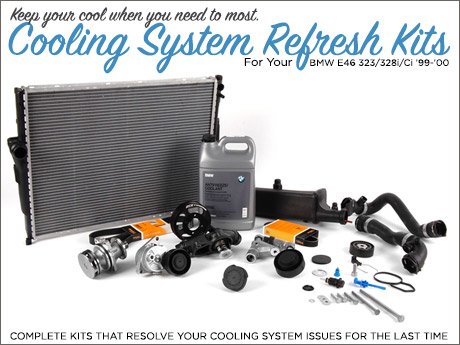 ECS News - BMW E46 323/328 Cooling System Refresh Kits