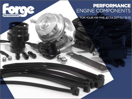 ECS News - VW MK6 Jetta 2.0T GLI Forge Diverter Valves & BOV's