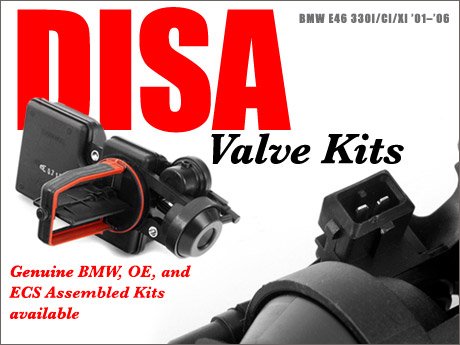 ECS News - BMW E46 330 DISA Valve Kits