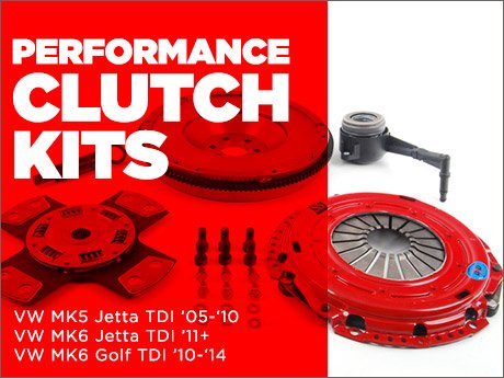 ECS News - Performance Clutch Kits for your VW MK5/6 TDI