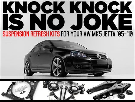 ECS News - VW MK5 Jetta Suspension Refresh Kit