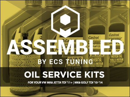 ECS News - Volkswagen MK6 Jetta/Golf TDI Premium Oil Service Kits