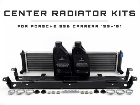 ECS News - Porsche 996 Carrera/Carrera 4 Center Radiator Kits