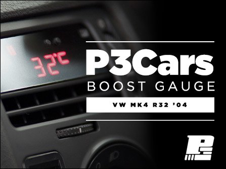 ECS News - VW MK4 R32 P3Cars Integrated Digital Vent Gauges