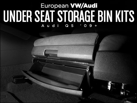 ECS News - Audi Q5 Under Seat Tray
