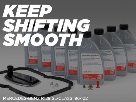 ECS News - Transmission Service Kits for your Mercedes-Benz R129