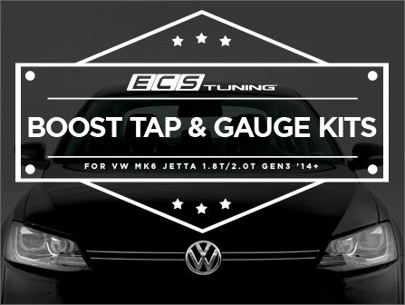 ECS News - VW MK6 Jetta 1.8|2.0T Gen3 ECS Boost Tap & Gauge Kit