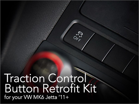 ECS News Traction Control Button Retrofit Kit | VW MK6 Jetta