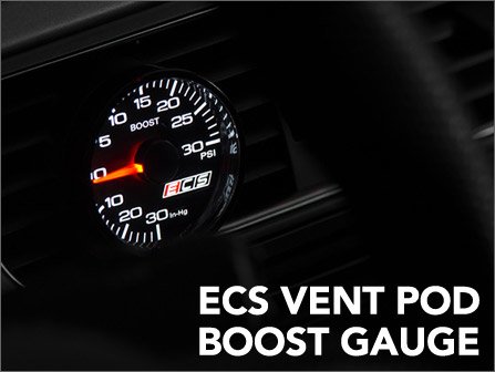 ECS News - Audi B8 A5 2.0T - ECS Vent Pod Boost Gauge Kit